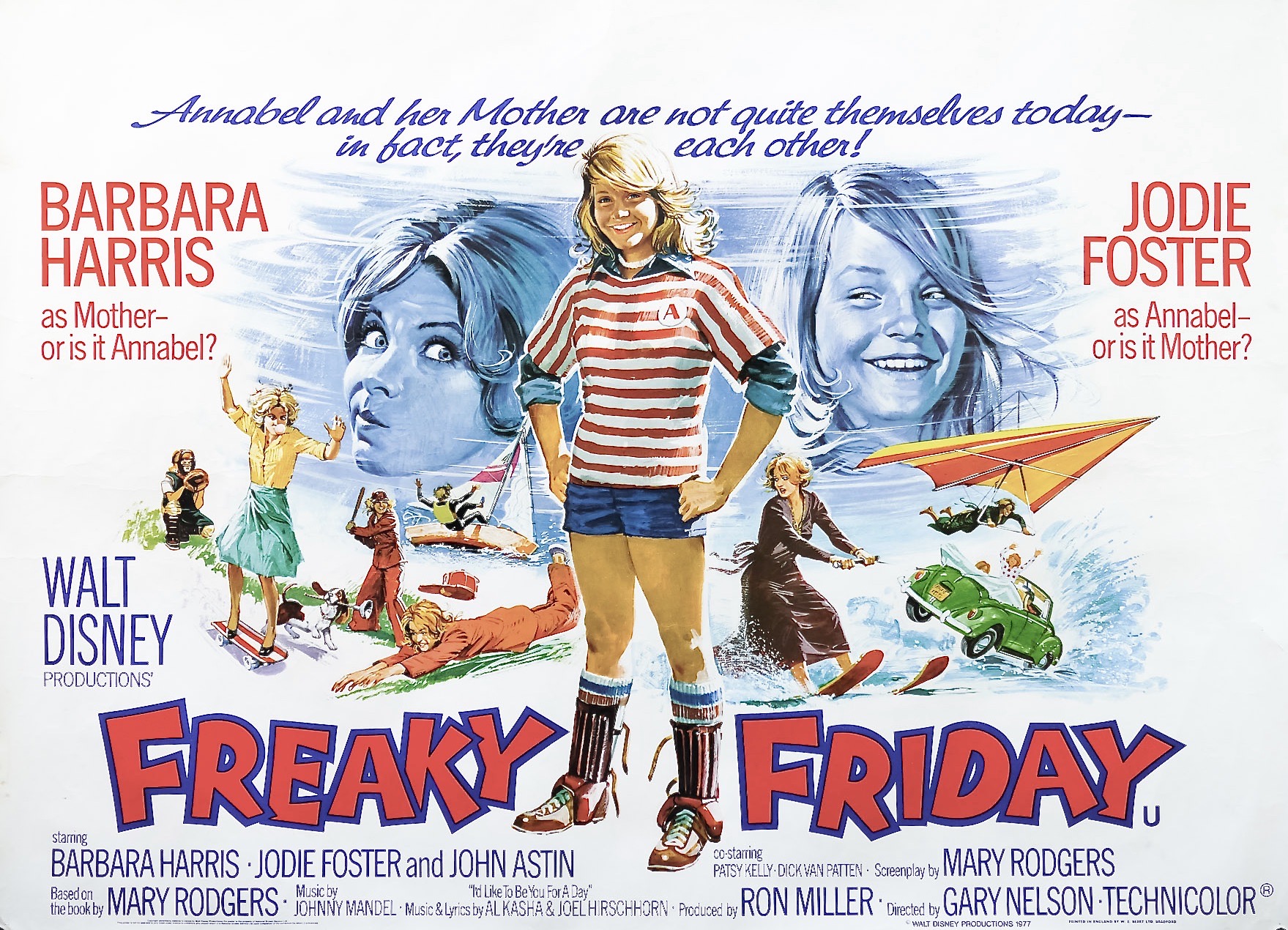 Poster of the Week- Freaky Friday (1976) – meathookcinema.com