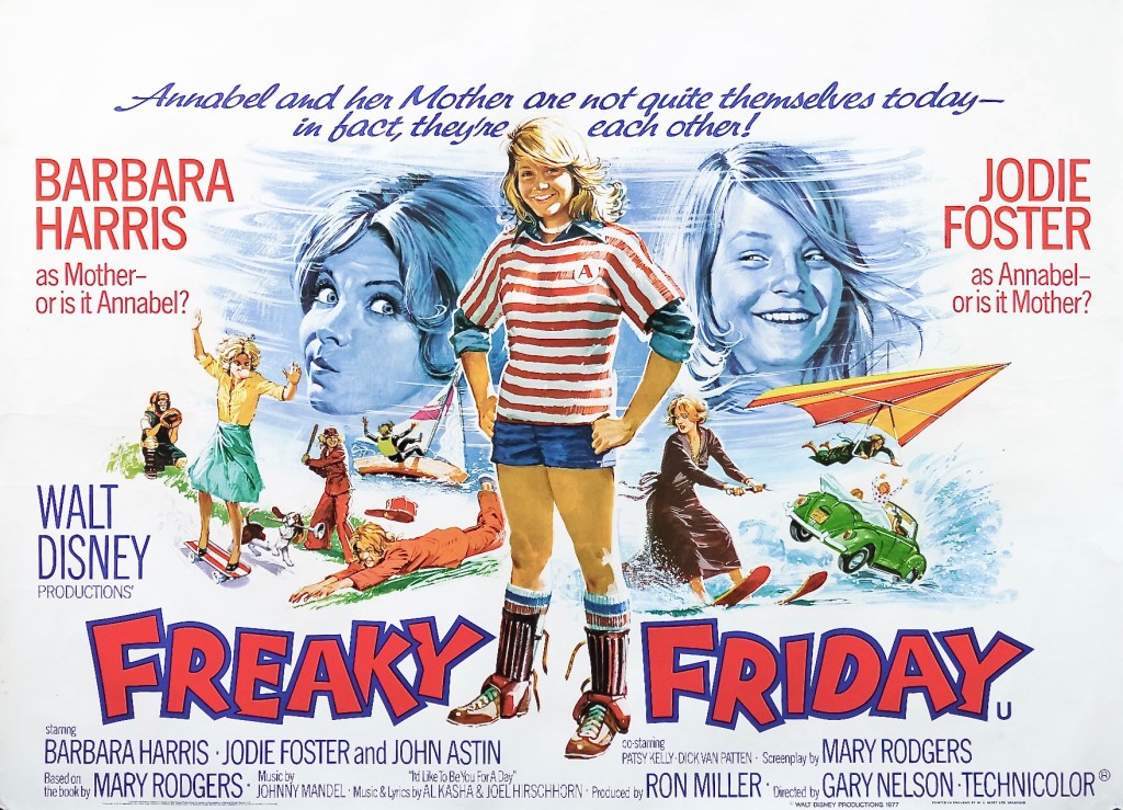 Poster of the Week- Freaky Friday (1976) – meathookcinema.com