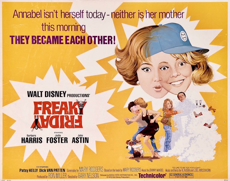 Poster of the Week- Freaky Friday (1976) – meathookcinema.com