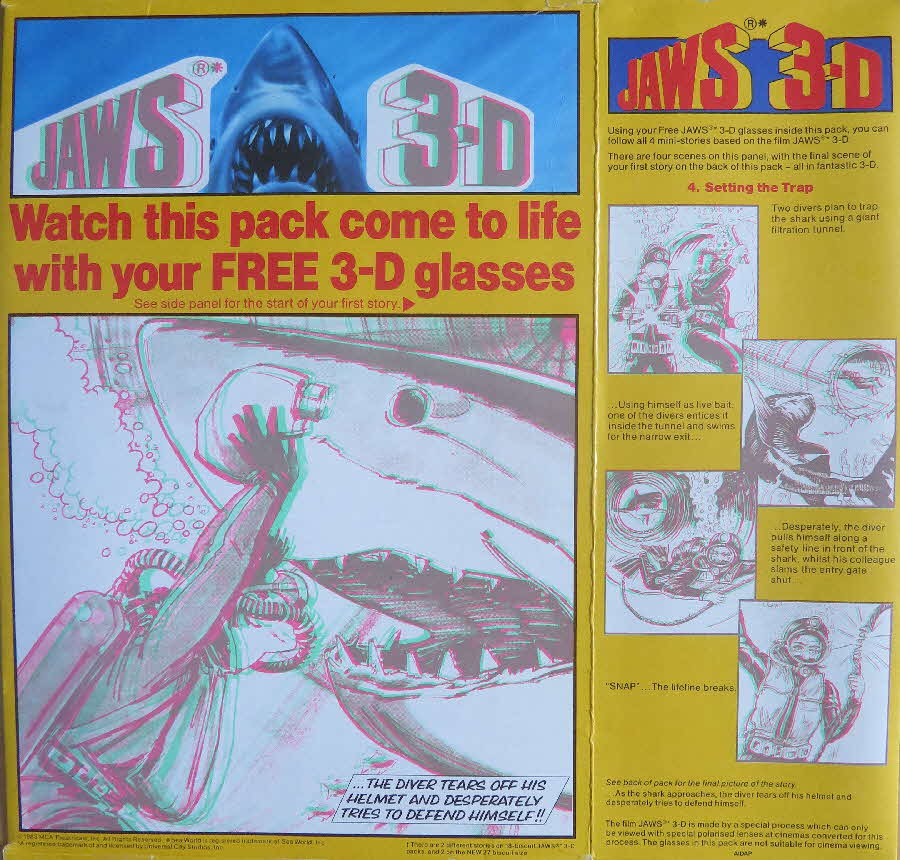 Jaws 3D- Nice Promo, Shame About The Film – meathookcinema.com