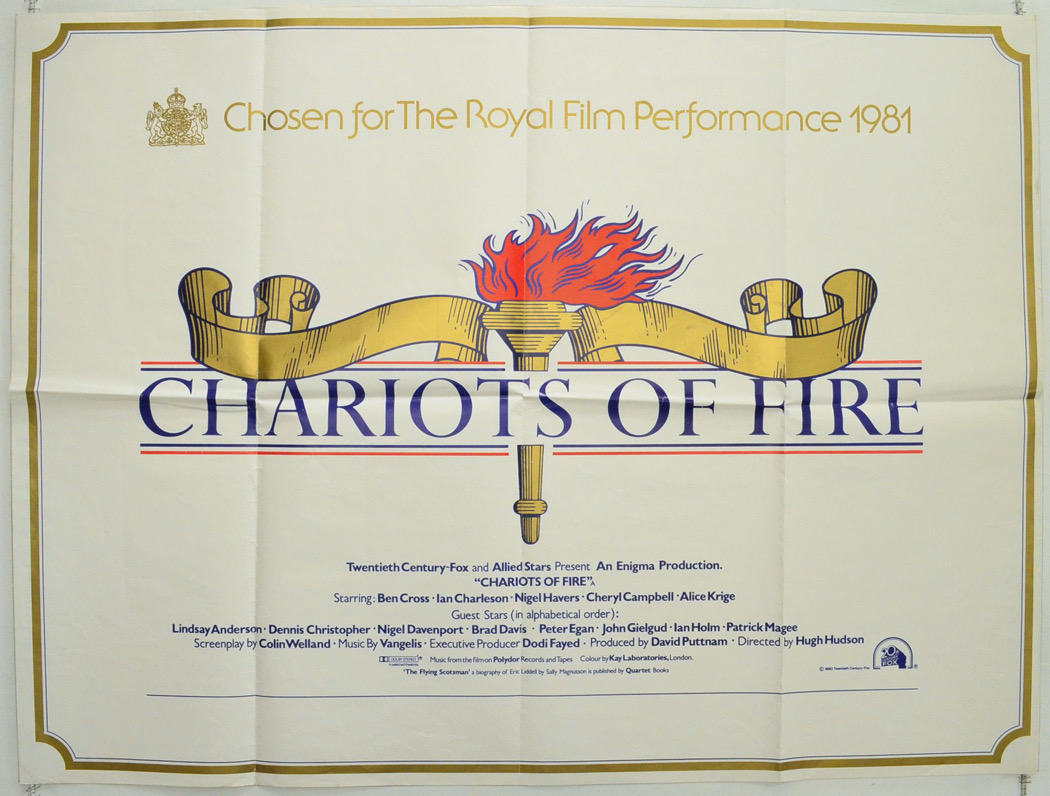 Review- Chariots Of Fire (1981) – Meathook Cinema