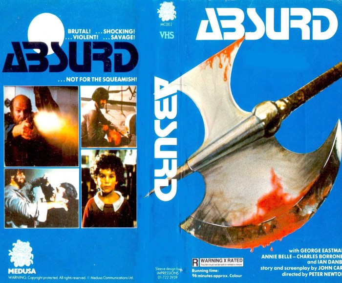 31 Days of Halloween 2024- Day 4- Absurd (1981) – meathookcinema.com